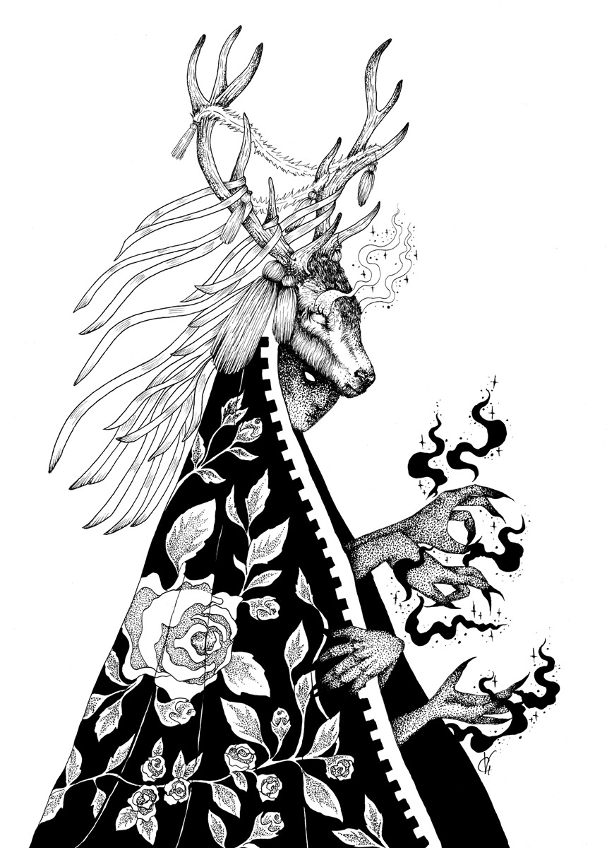 Art and Illustration by Christine Violet