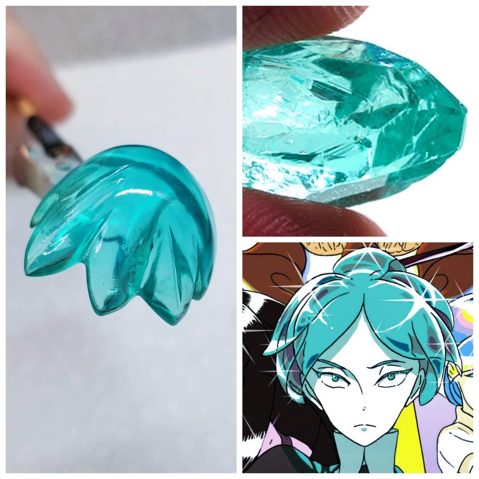 Phosphophyllite and Cinnabar WIP