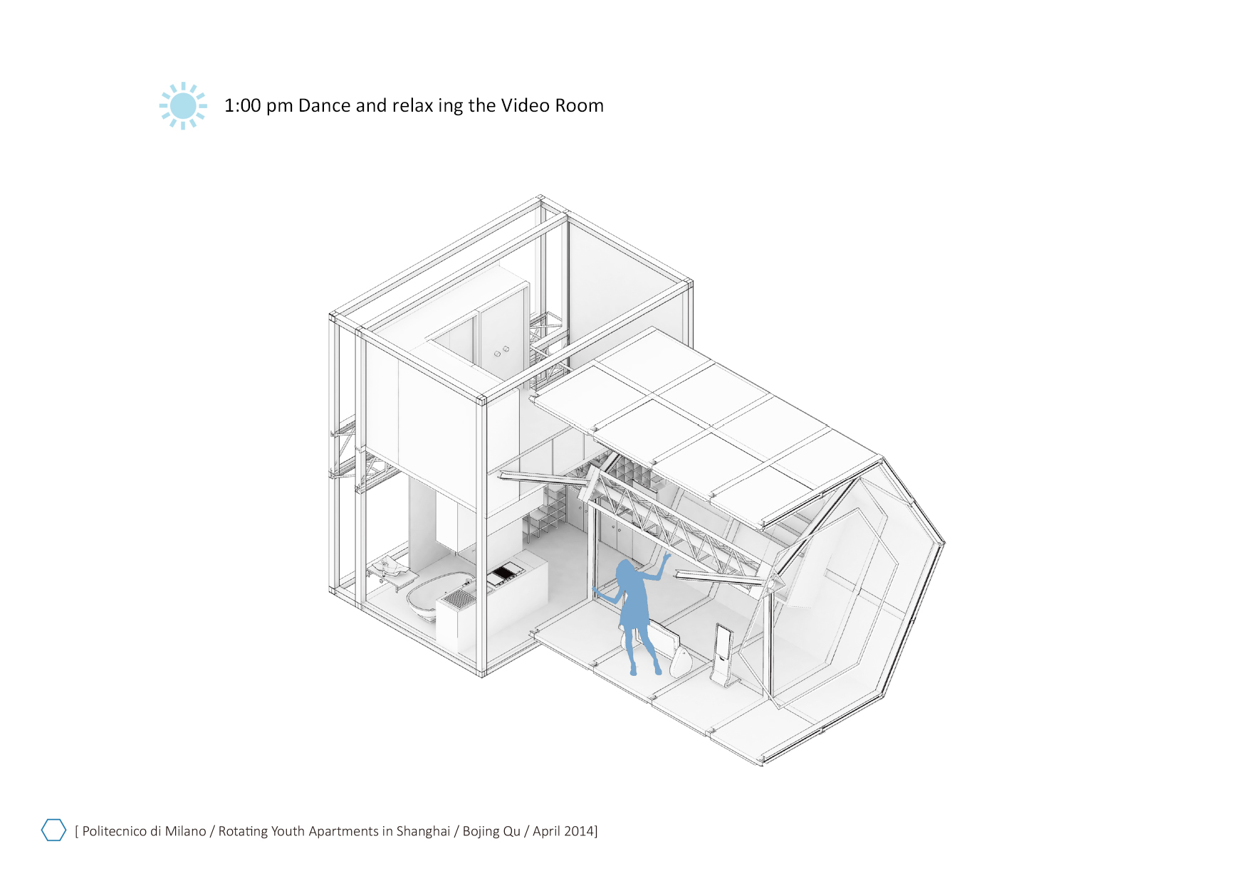 Master Graduation Thesis : Rotating plug-in apartment in Shanghai ...