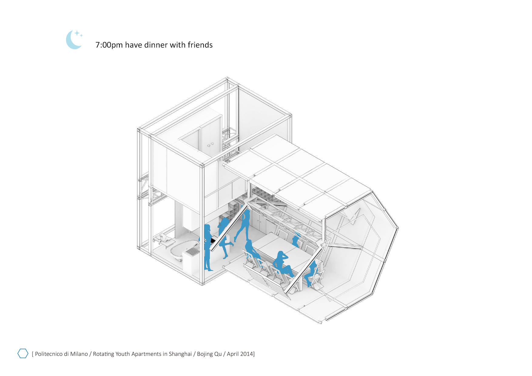 Master Graduation Thesis : Rotating plug-in apartment in Shanghai ...