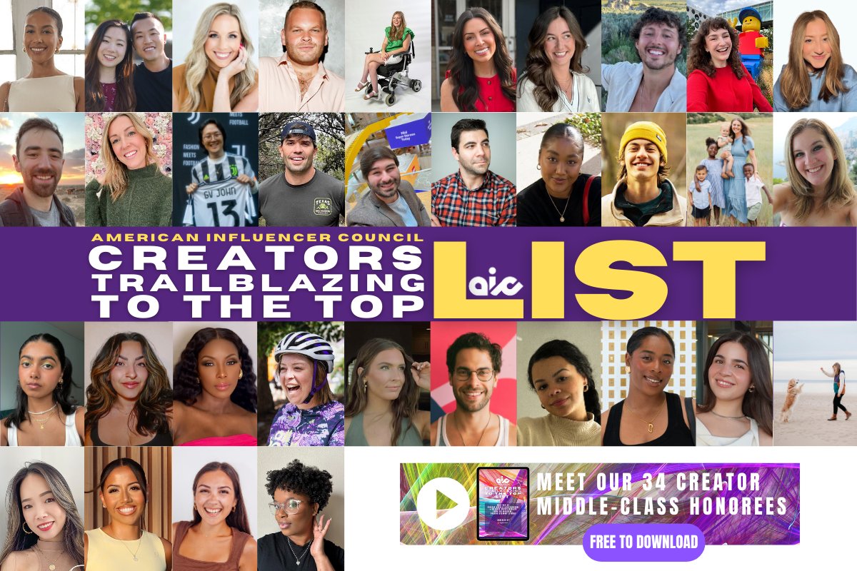 Meet the AIC Creators Trailblazing to the Top List Honorees. A new list ...