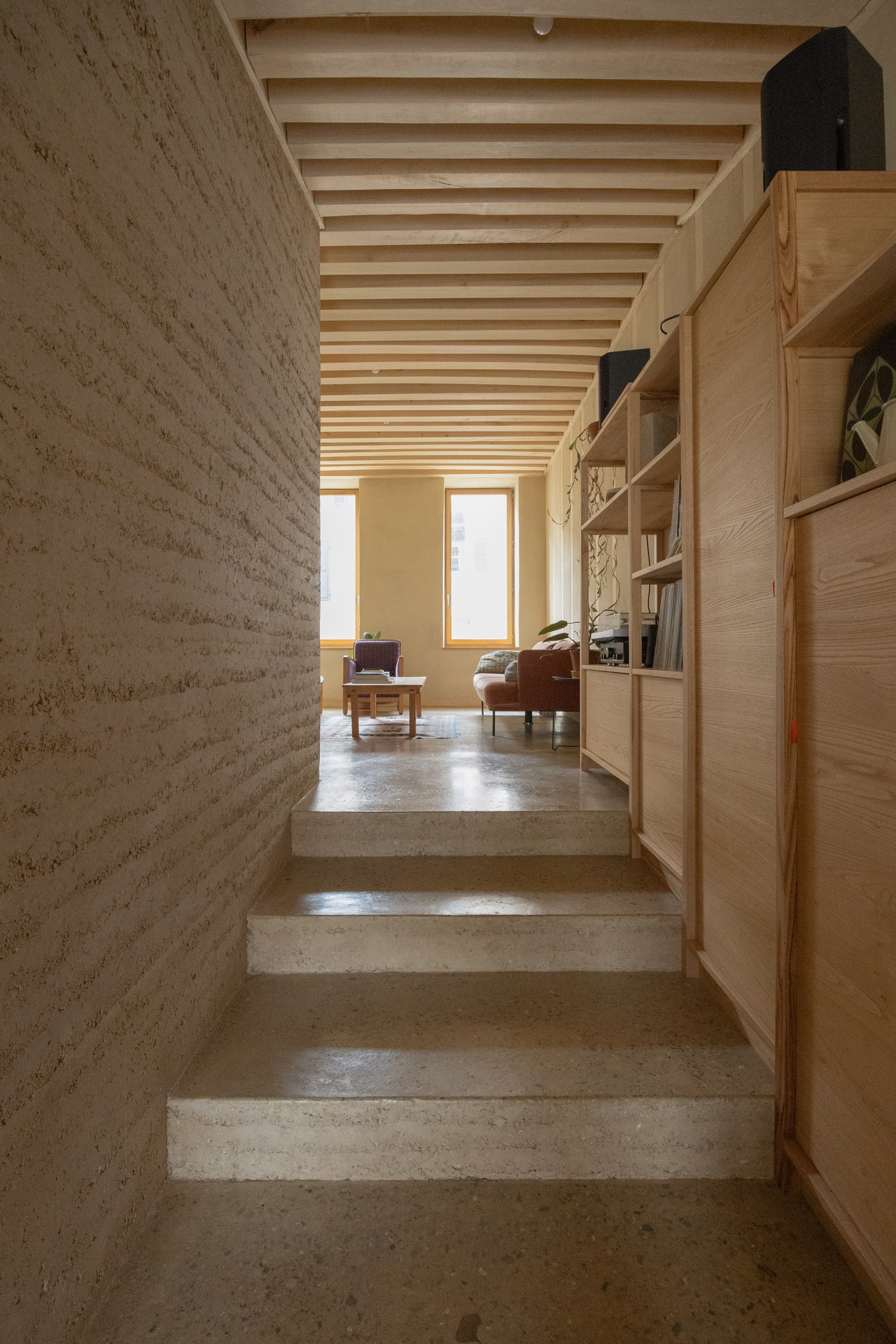 Réhabilitation d'une maison de ville, Crest, 2023