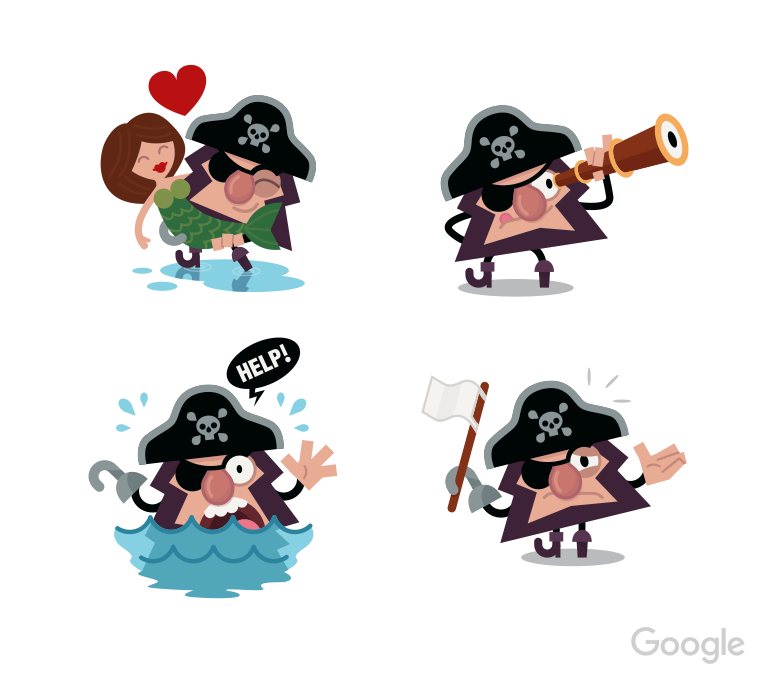 Hangouts stickers