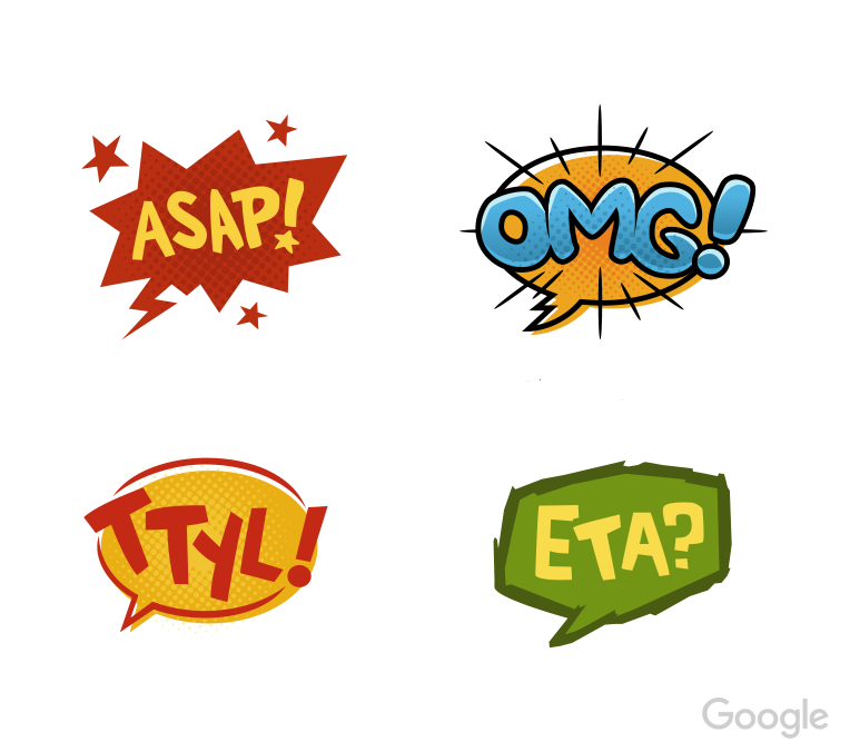 Hangouts stickers