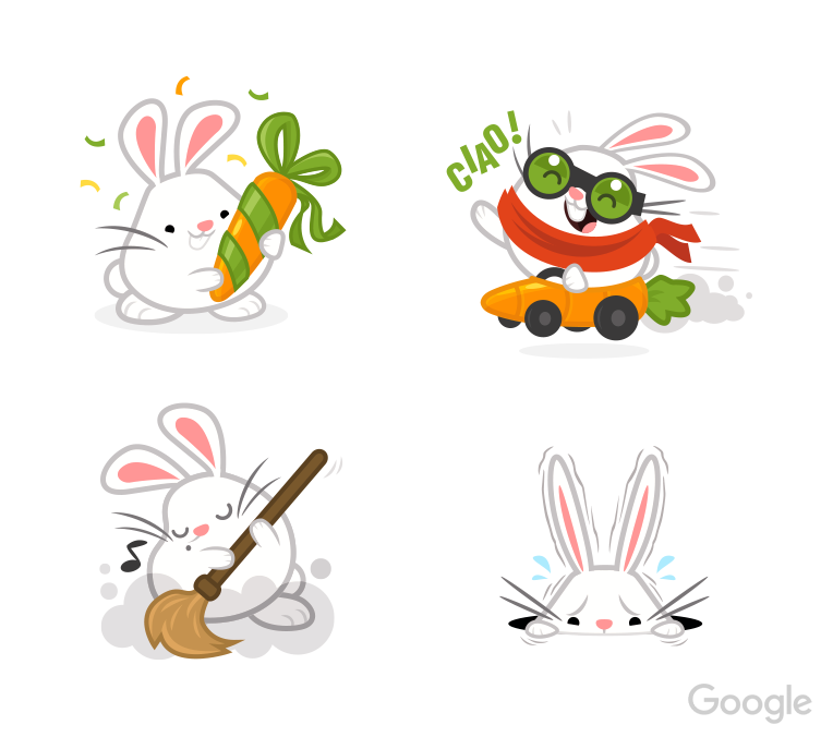 Hangouts stickers