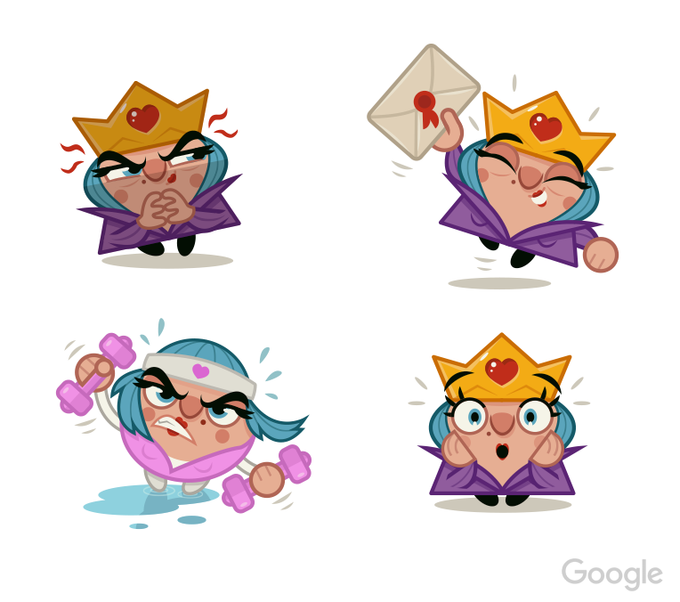 Hangouts stickers