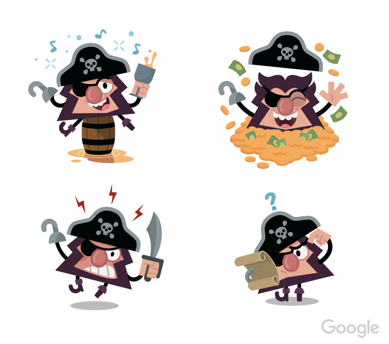 Hangouts stickers
