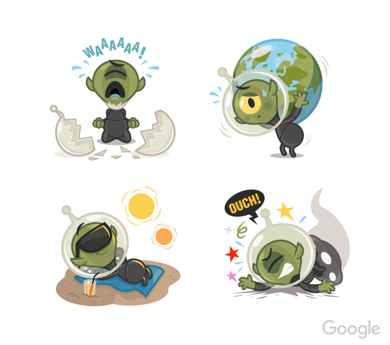 Hangouts stickers