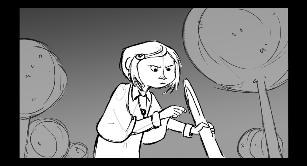 CORALINE STORYBOARD STUDY