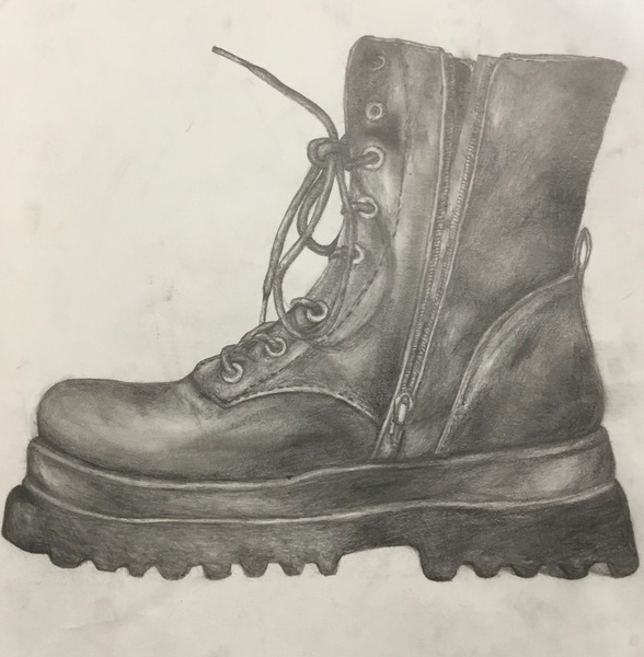 These fantastic shoe observational drawings were created during the ...