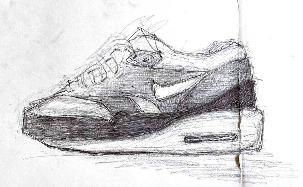These fantastic shoe observational drawings were created during the ...