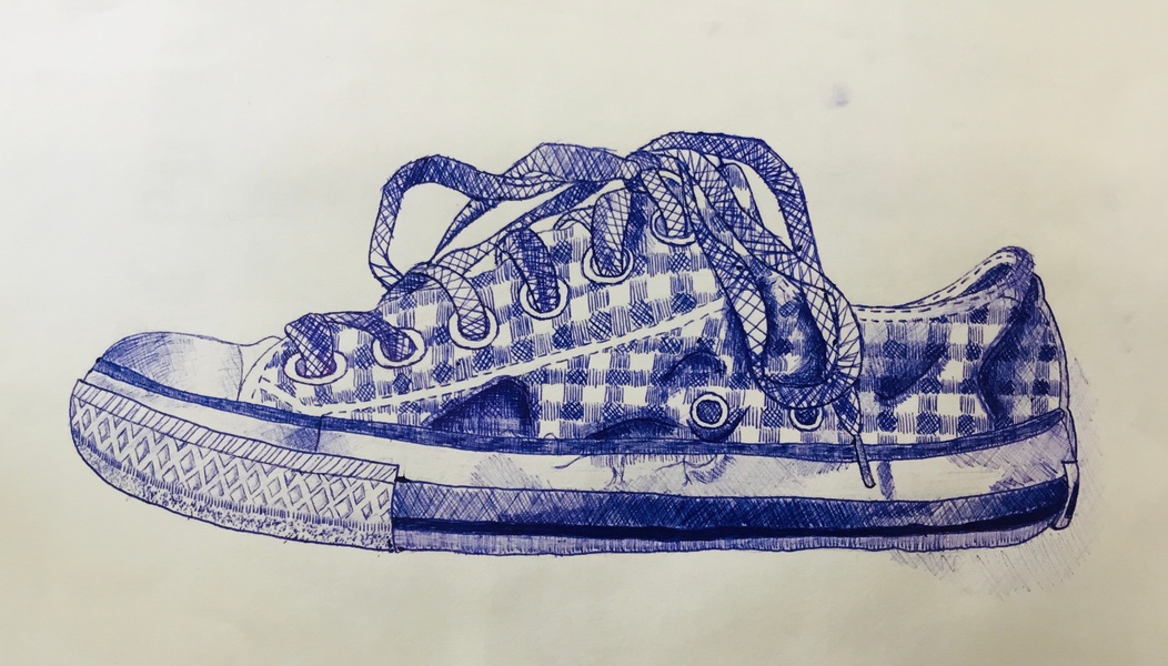 These fantastic shoe observational drawings were created during the ...