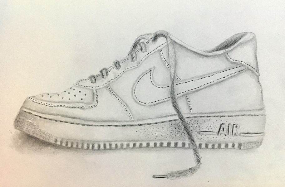 These fantastic shoe observational drawings were created during the ...