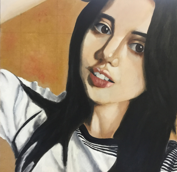 fine artists create a series of self portraits as part of their ...