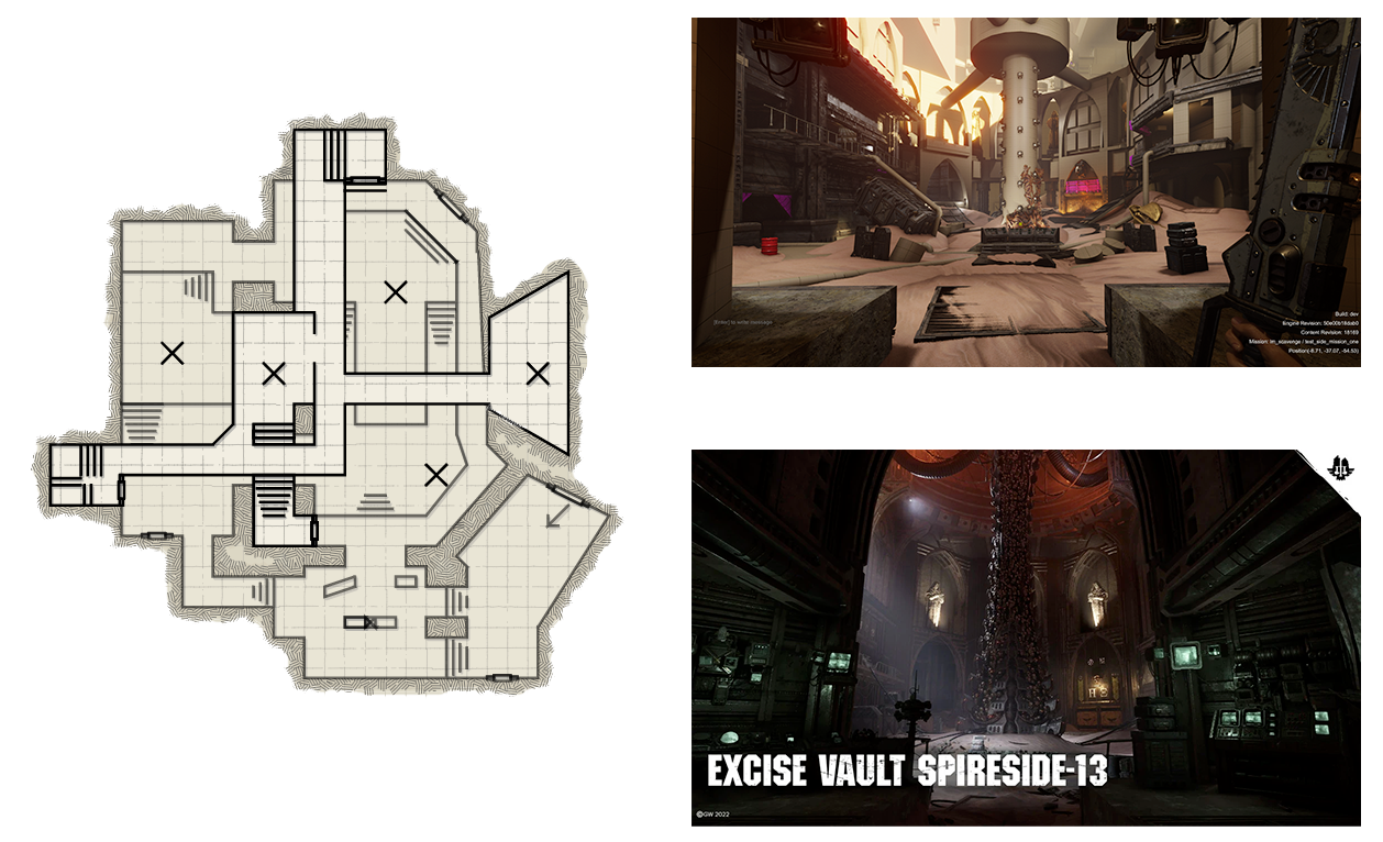 Warhammer 40,000: Darktide - Level Design - Jacopo Colangelo