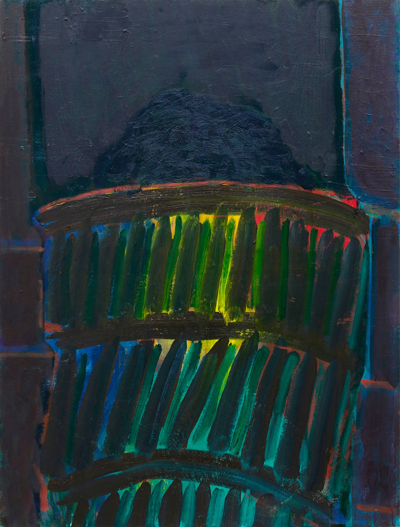 Frontage (2) Oil on Canva. 100 x 75cm