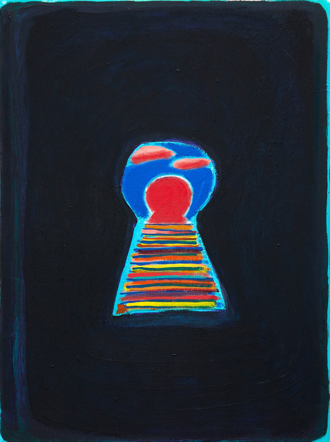 Somer Oil and Canvas on Canvas. 60 x 40cm