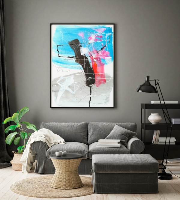 Abstract artist Kaidi Kaasik