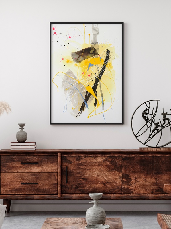 Abstract artist Kaidi Kaasik