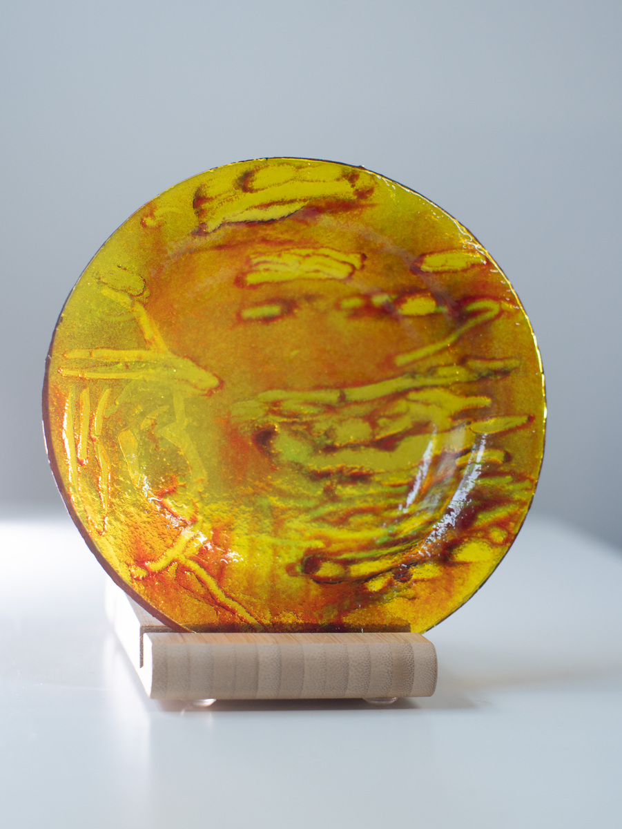 sold flying holland 1948 fused glass photo siblings tasmania 2013