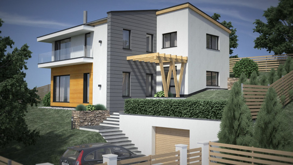 proiectare arhitectura ansamblu locuinte individuale Dezmir Cluj