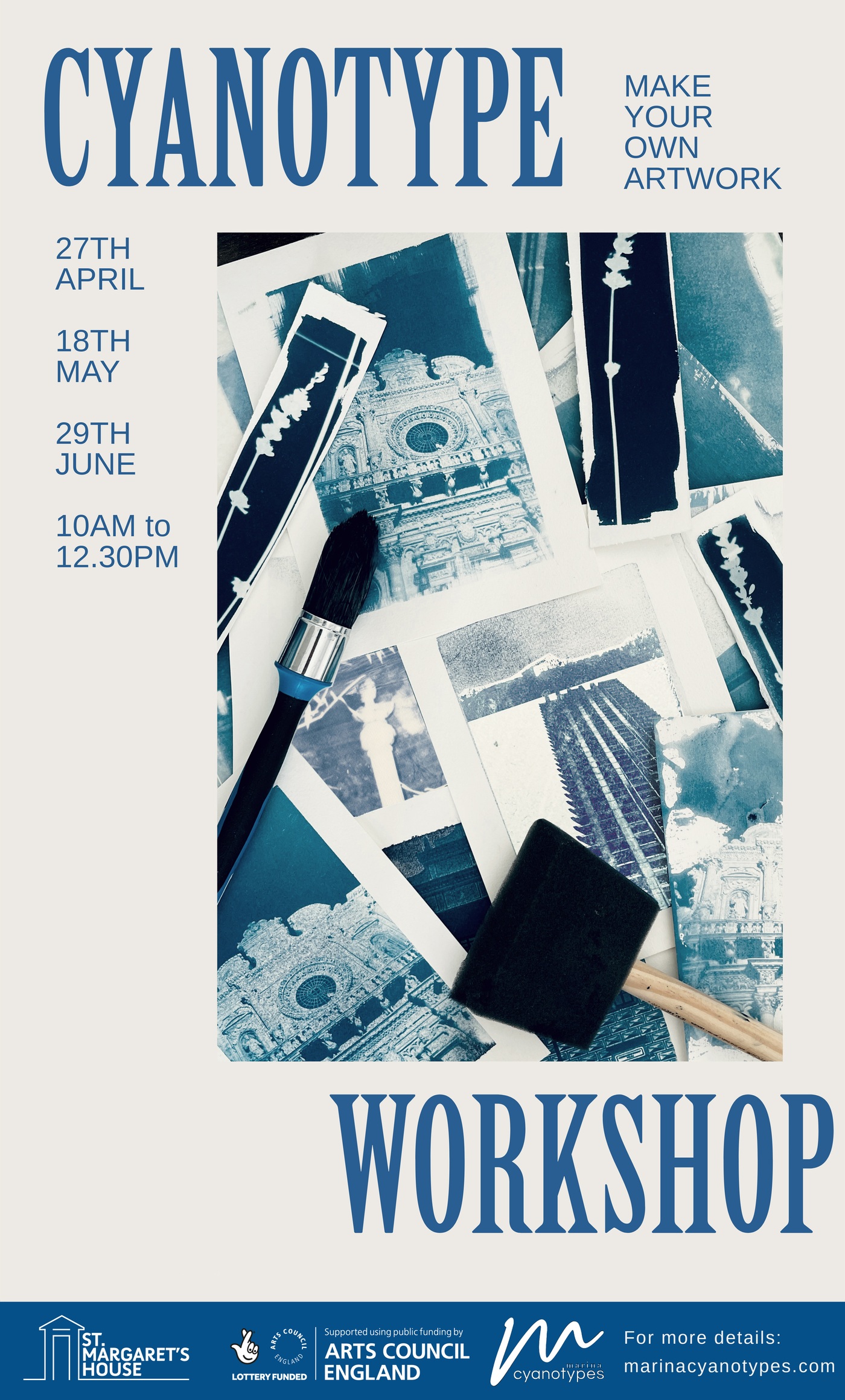 Marina Cyanotypes | Handmade Cyanotype Art & Workshops in London