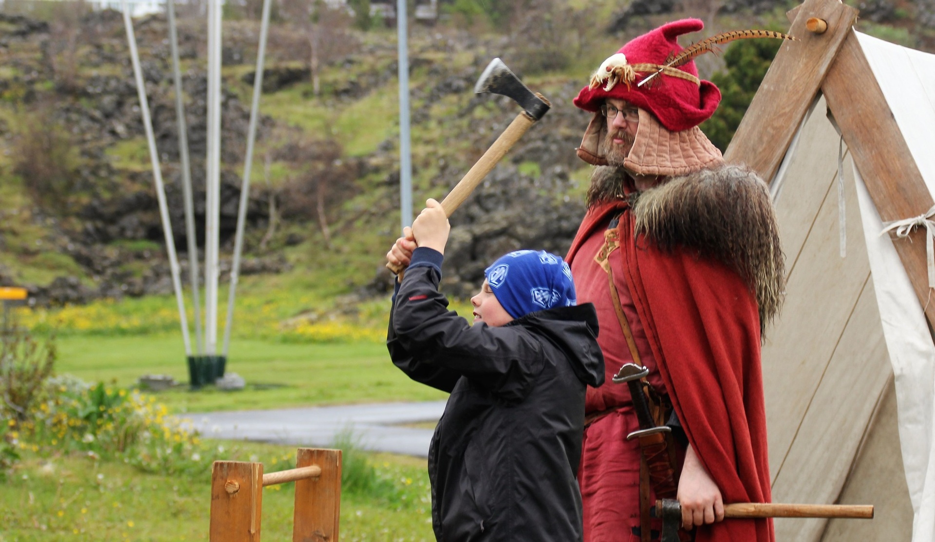 RIMMUGÝGUR will set up a Viking village, where the vikings will ...