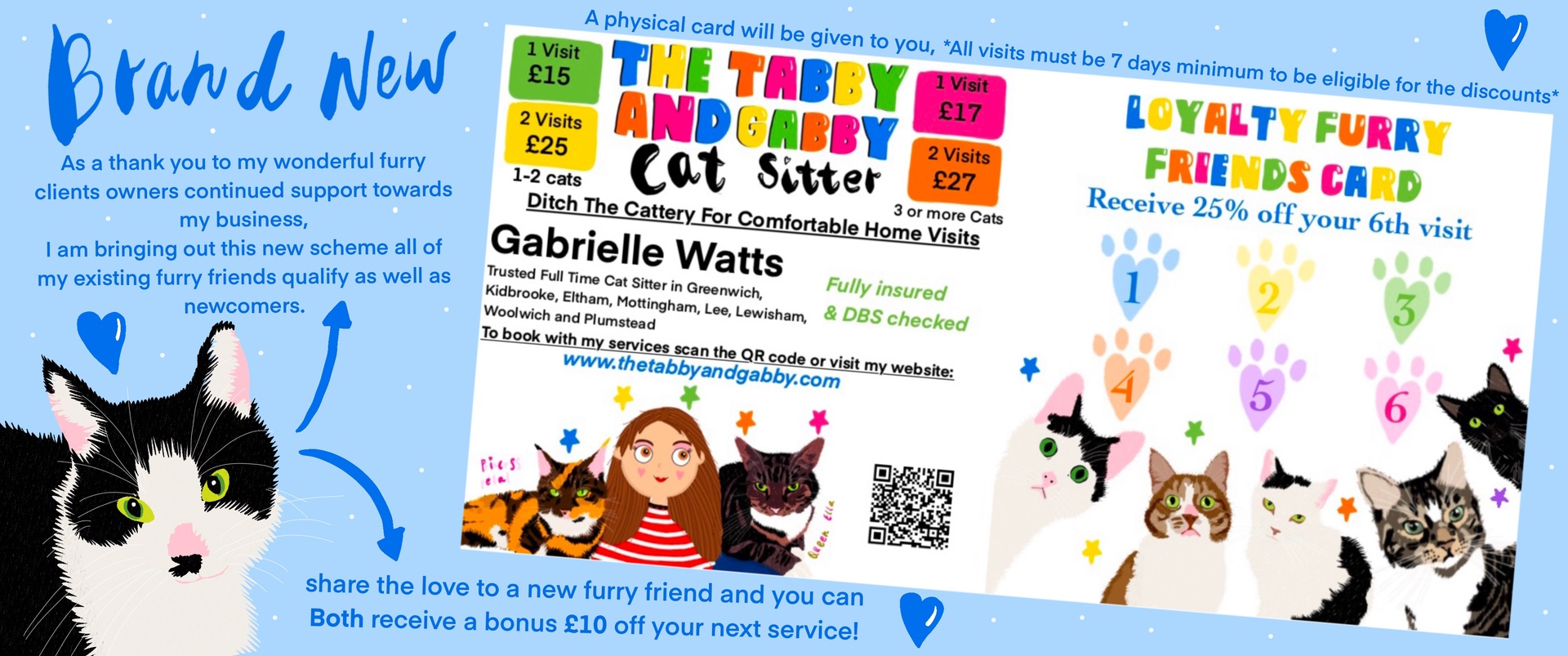 The Tabby and Gabby Cat Sitting Service