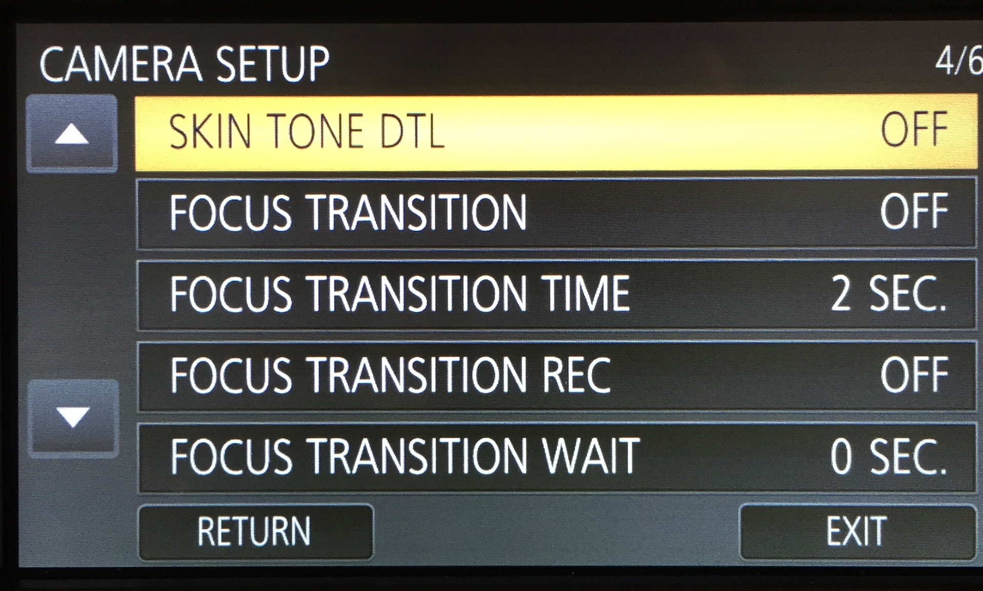 Panasonic X1000 Picture Profile