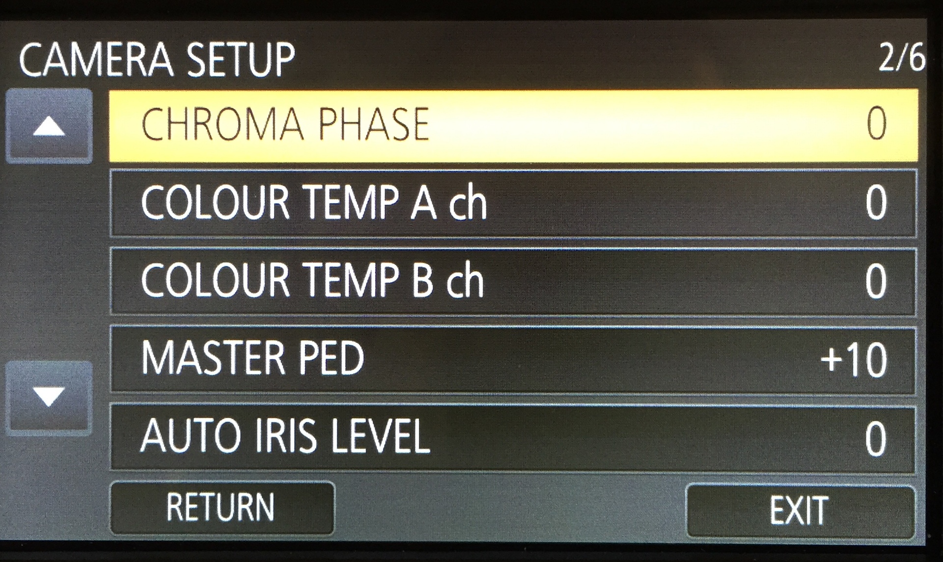 Panasonic X1000 Picture Profile