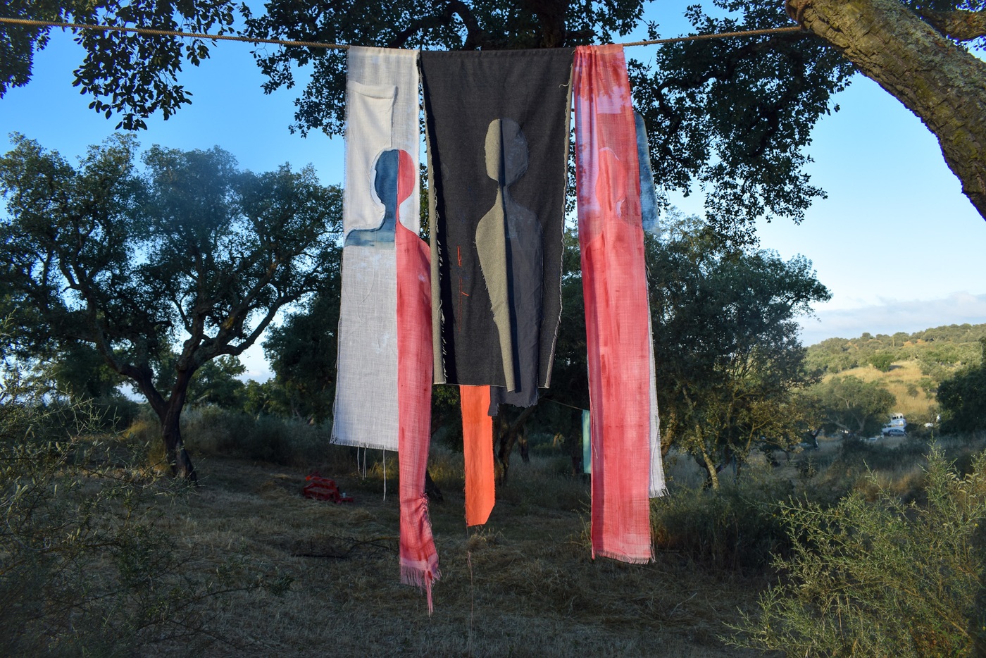 Art Installation and Painting Series Soul Shadows