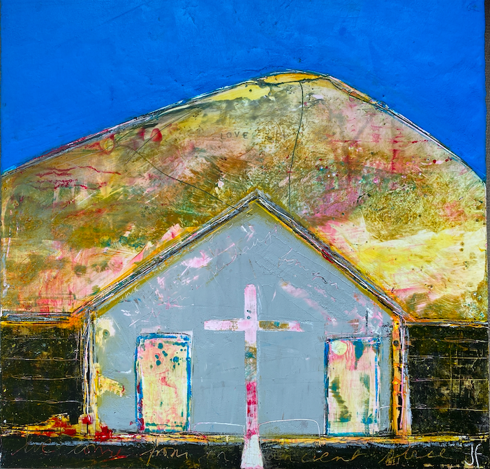 Oil & Cold Wax Medium & Encaustic Paintings by Artist Jane Foot