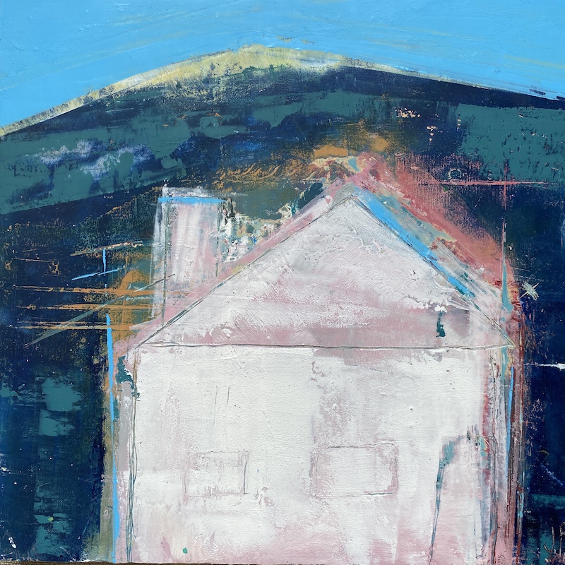Oil & Cold Wax Medium & Encaustic Paintings by Artist Jane Foot