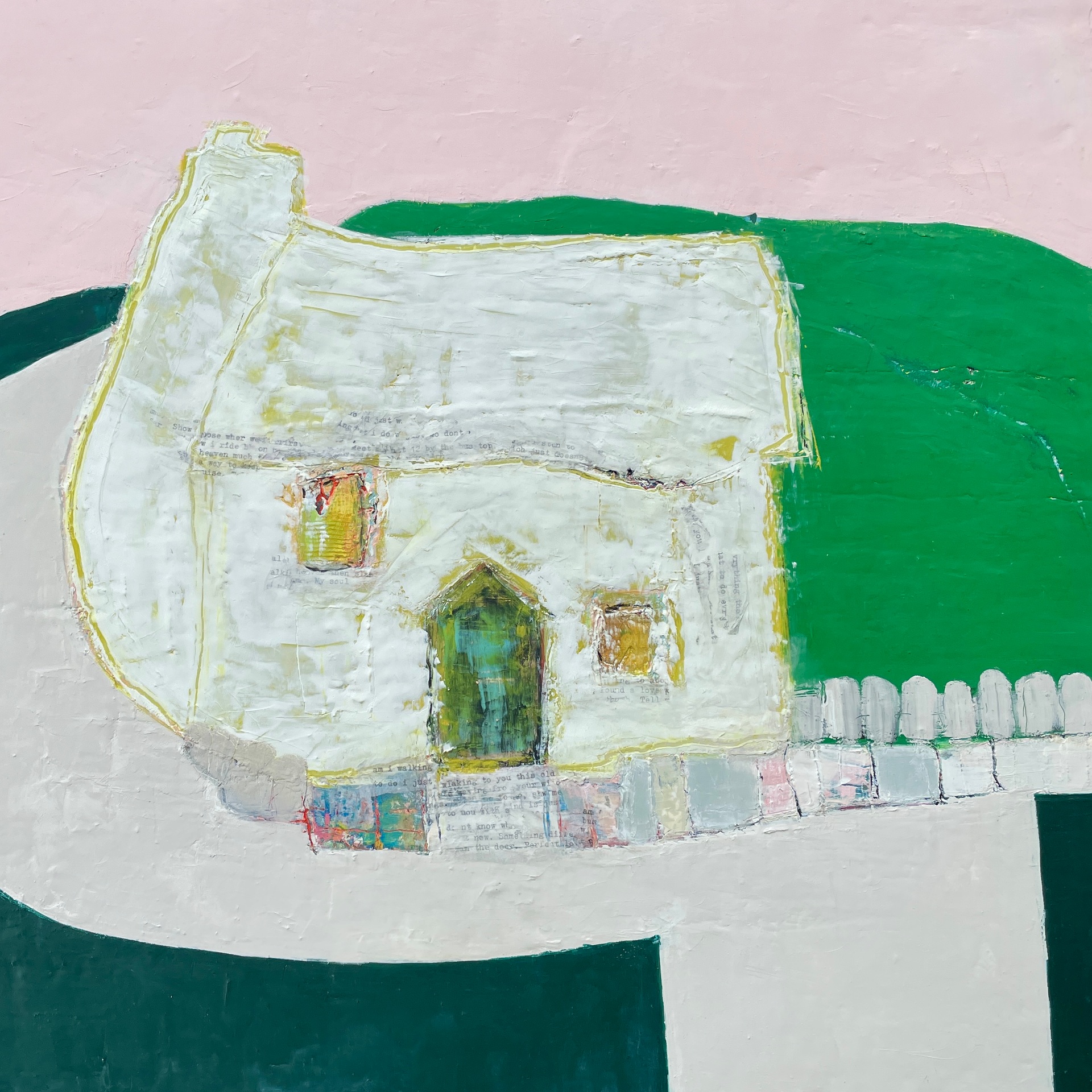 Oil & Cold Wax Medium & Encaustic Paintings by Artist Jane Foot