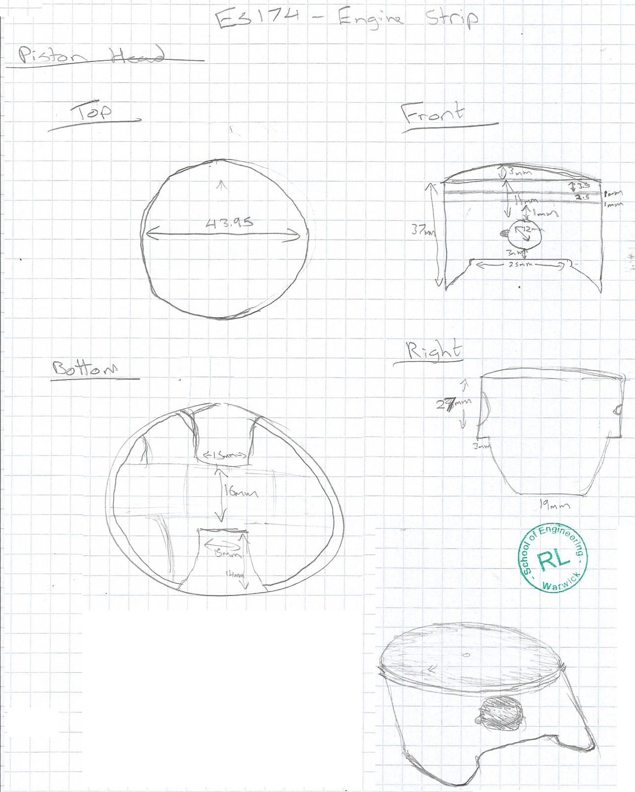 2 Stroke Engine Design
