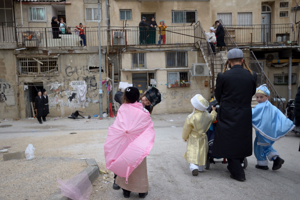 Purim Celebrations In Jerusalem
