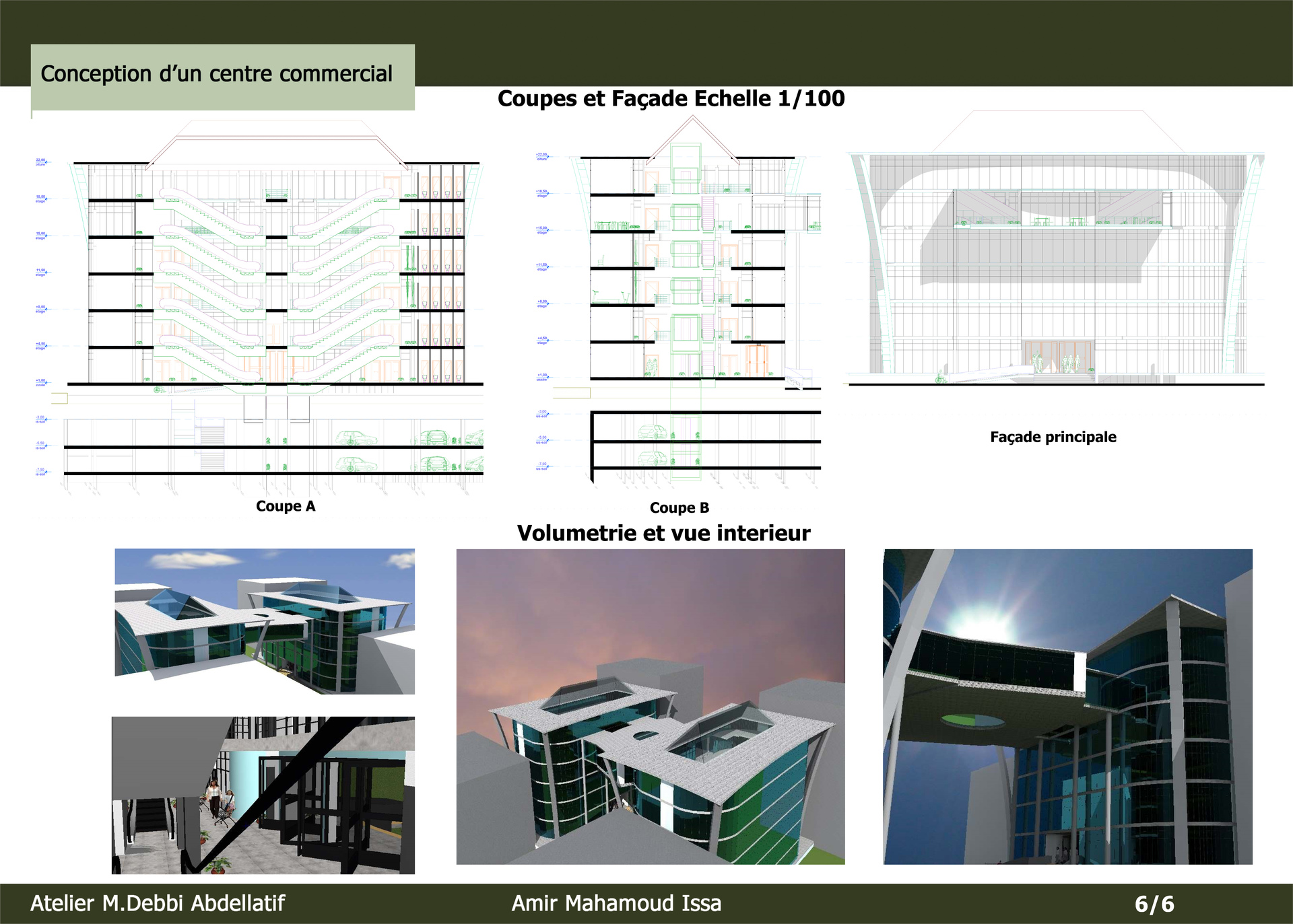 Plans De Conception De Centre Commercial
