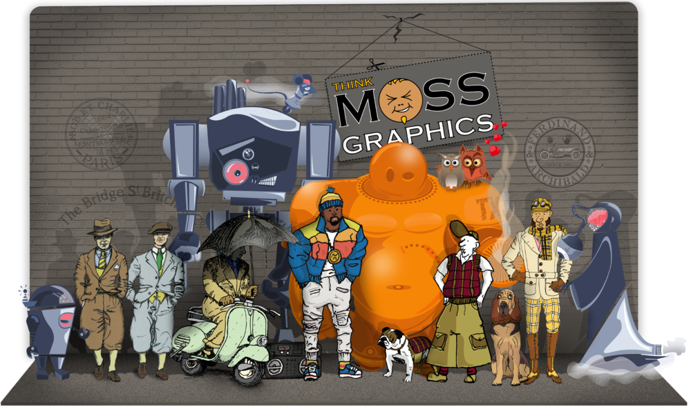 Andrew Moss Graphic Designer T-shirt Graphics