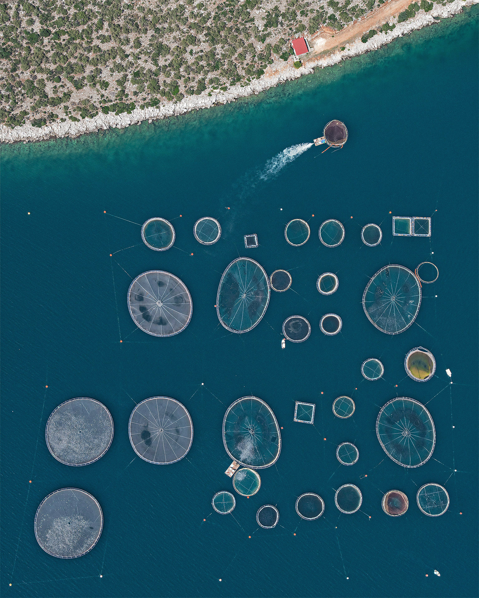 Fish Farms Greece