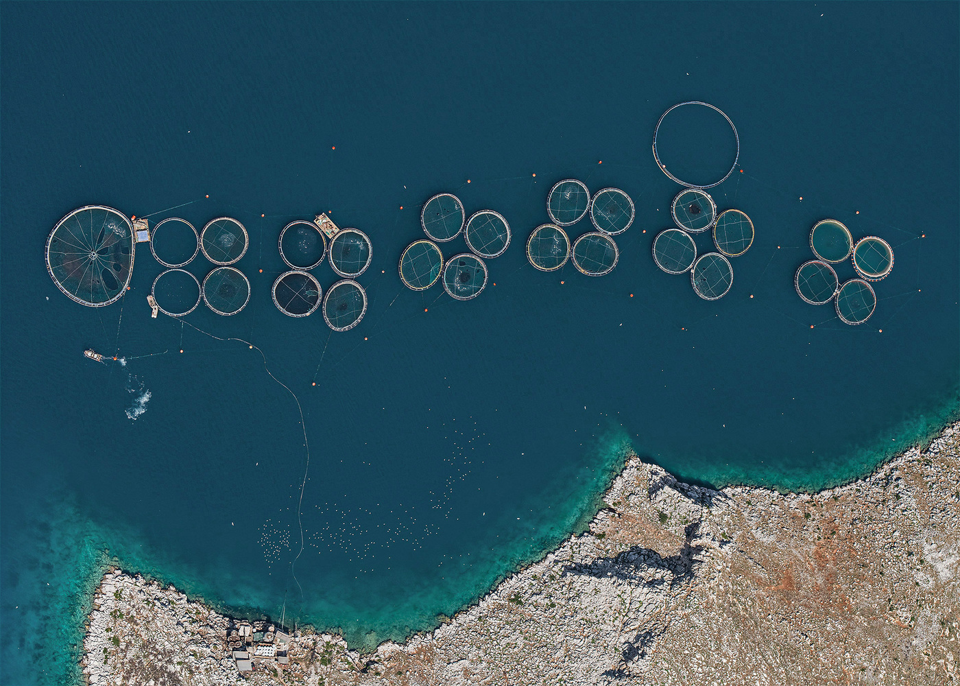 Fish Farms Greece