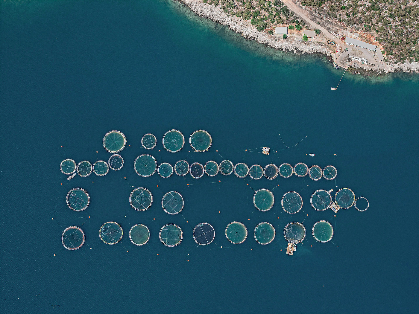Fish Farms Greece