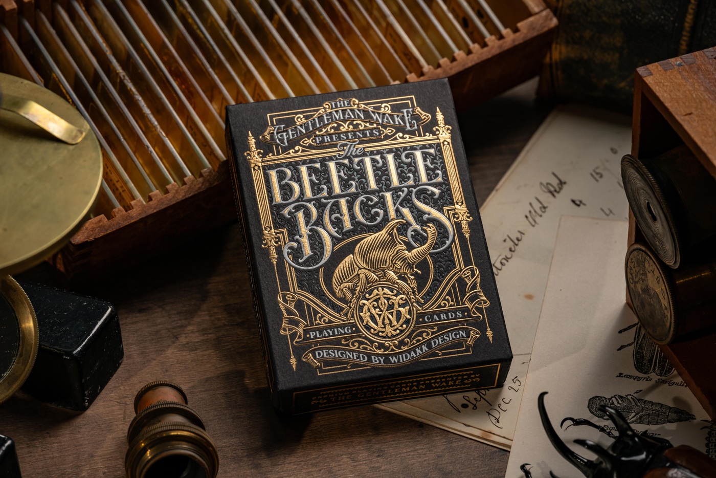The Beetle Backs Playing Cards