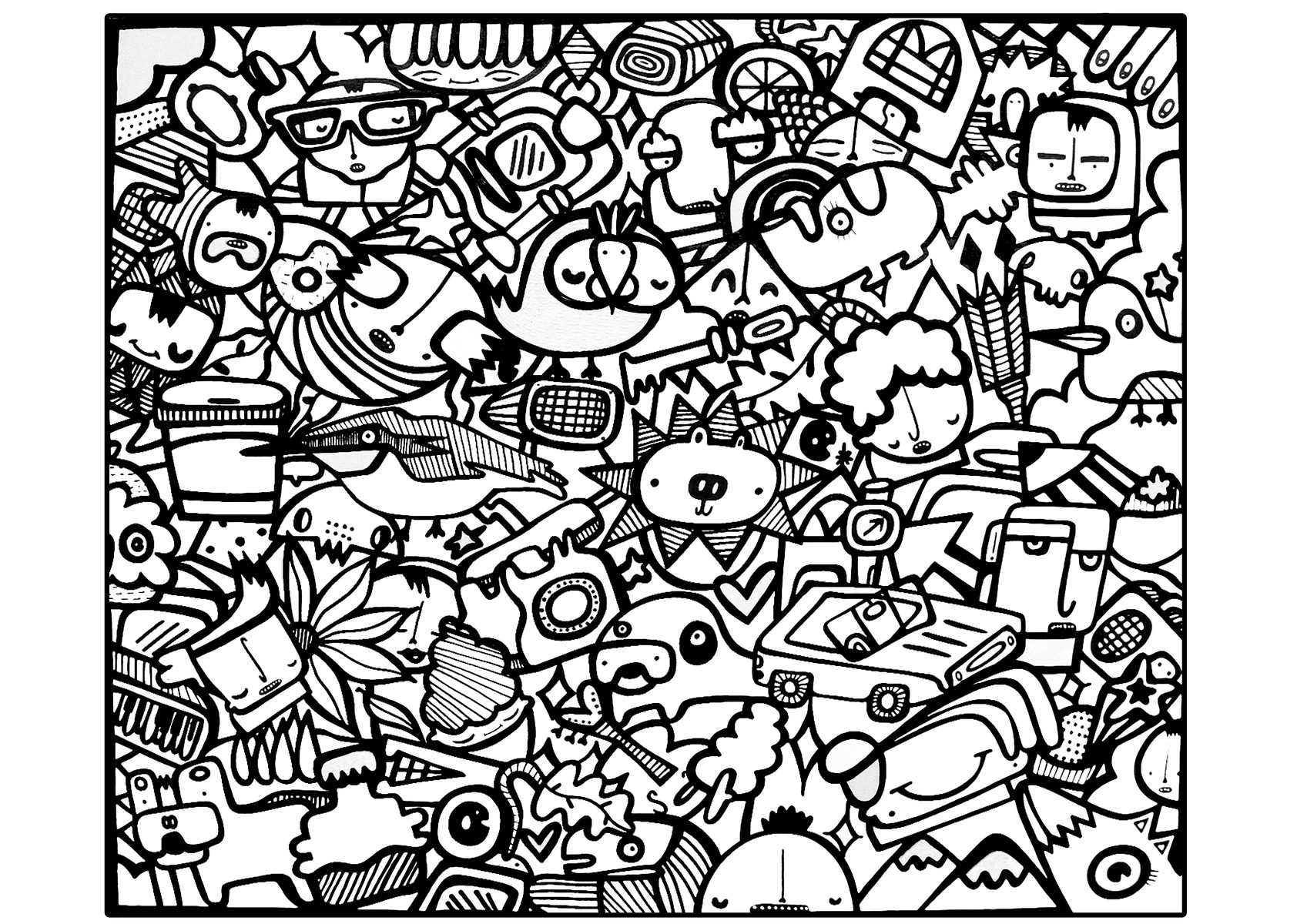 Free Colouring Posters